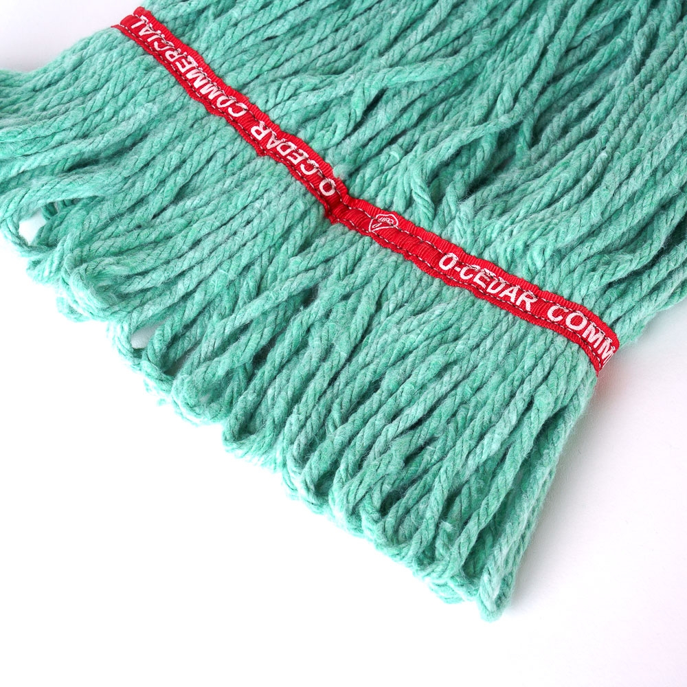 Medium Green Wet Mop Head Wet Mops Janitorial Equipment Supplies